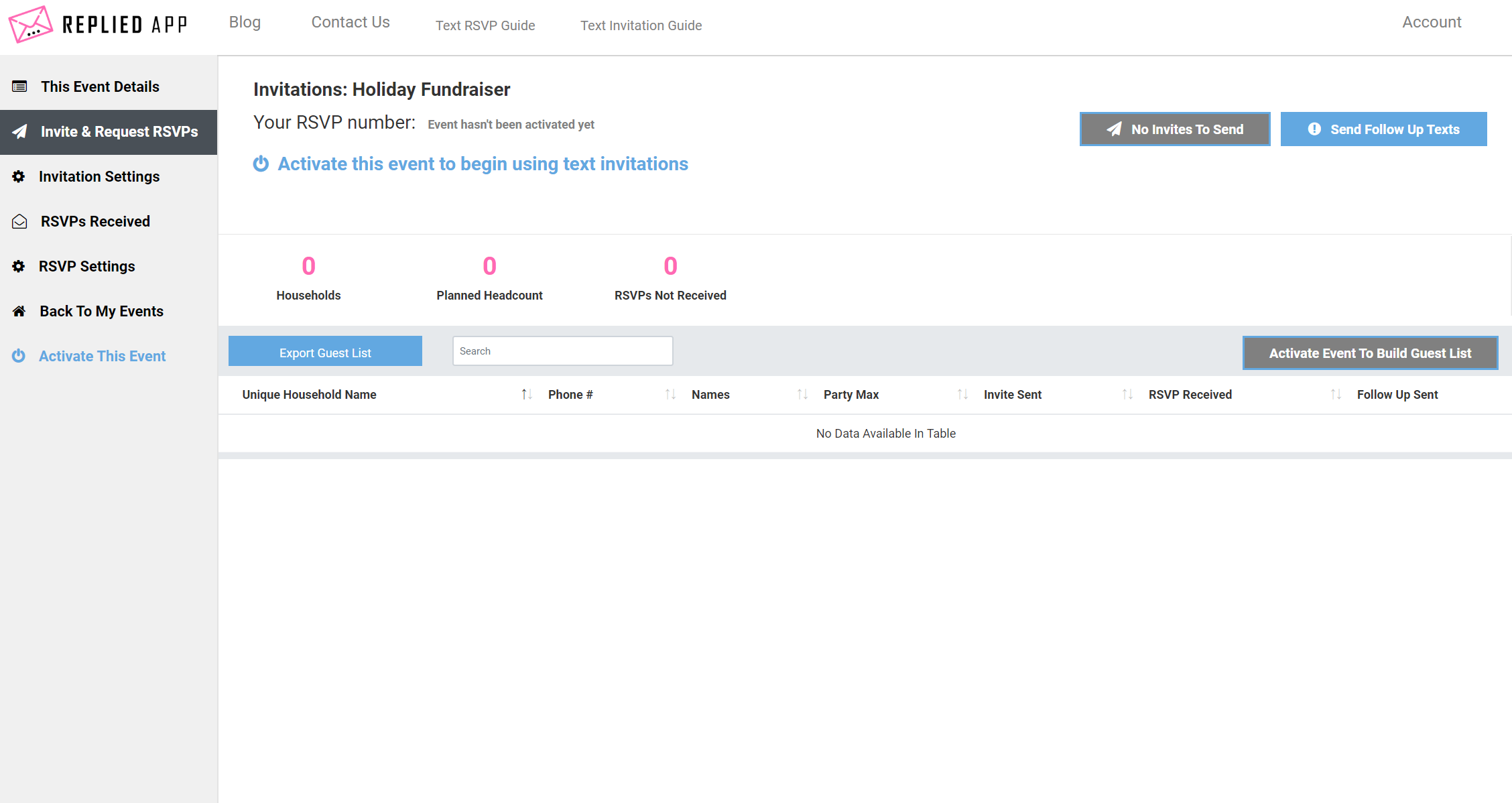 Guide – Text Message Invitations with Text Message RSVPs – Replied Blog
